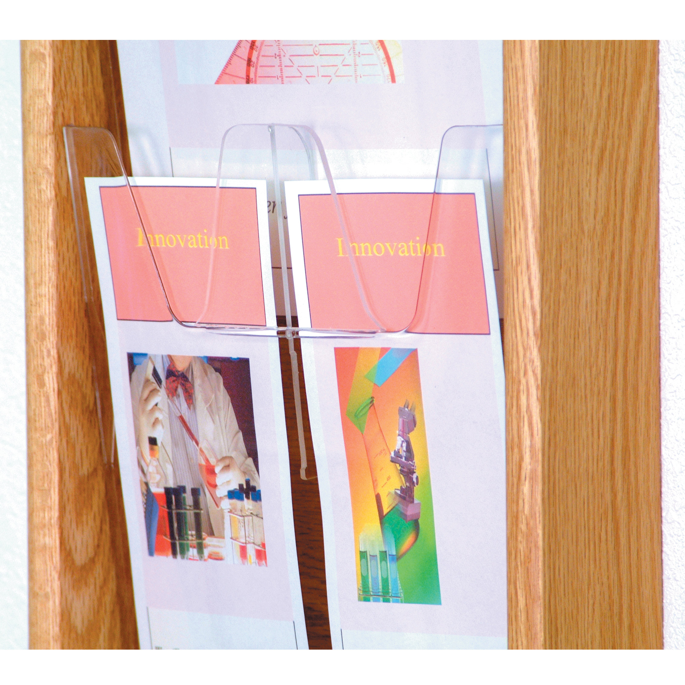 Wooden Mallet Removable Divider for Brochures | Wayfair