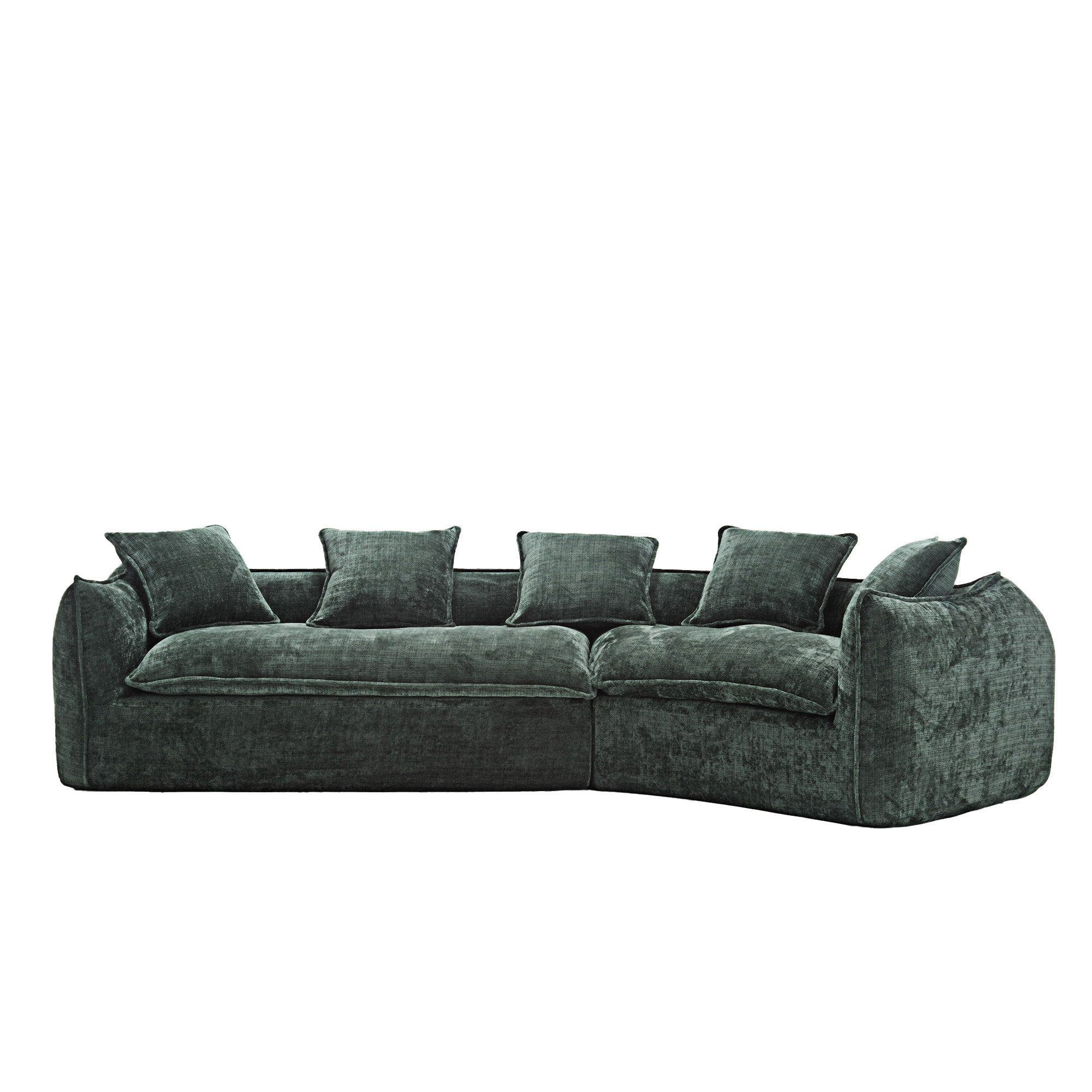Brayden Studio® Modular Sectional Sofa, U-Shaped Couch With Sofa For ...