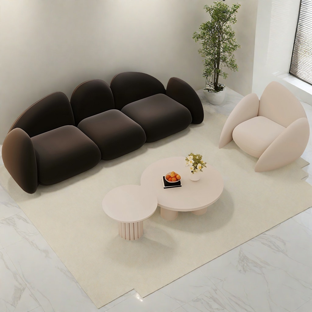 ANCOREY Modern creative sofa tea table combination - Wayfair Canada