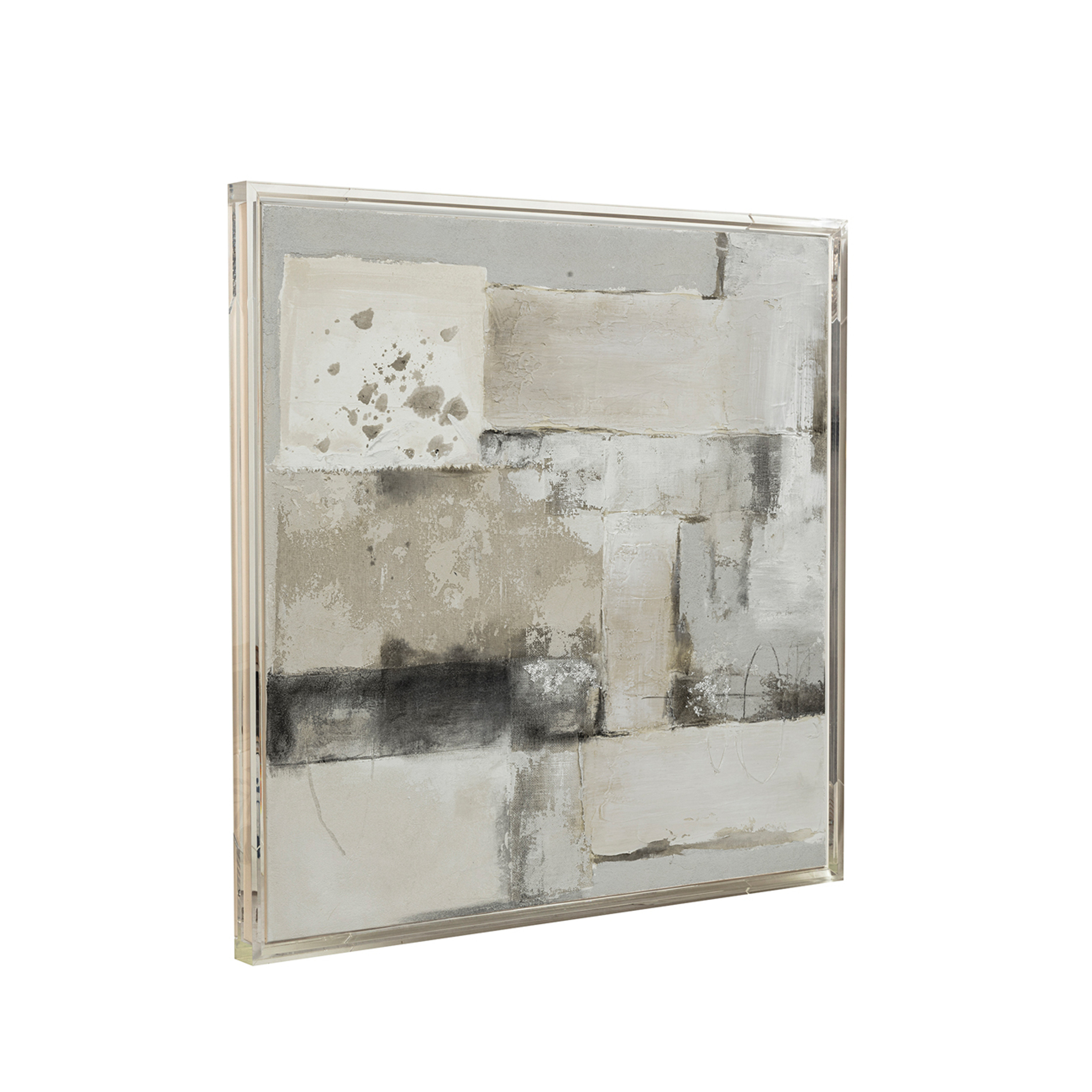 Sagebrook Home 40X40 Lynton Acrylic Frame Handpainted Wall Art ...
