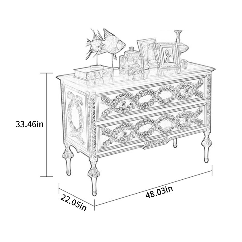 Bungalow Rose Mackala 48.03'' Sideboard | Wayfair
