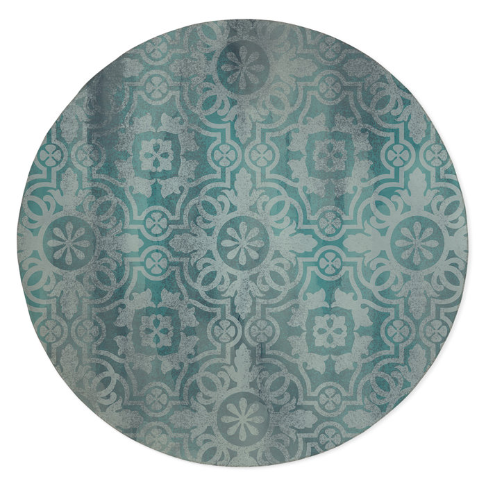 Kavka Straight Round Chair Mat | Wayfair