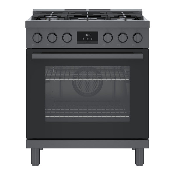 Bosch 800 Series 30" 3.7 cu. ft. Freestanding Gas Range & Reviews | Wayfair