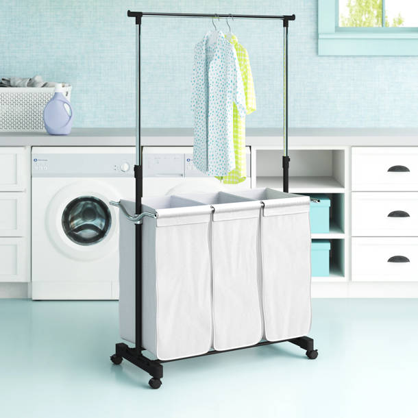 Rebrilliant Aluminum Foldable Wall-Mounted Drying Rack & Reviews | Wayfair