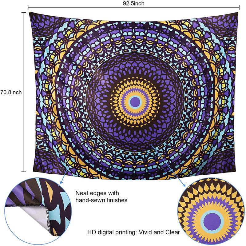 Dakota Fields Polyester Bohemian Wall Hanging | Wayfair