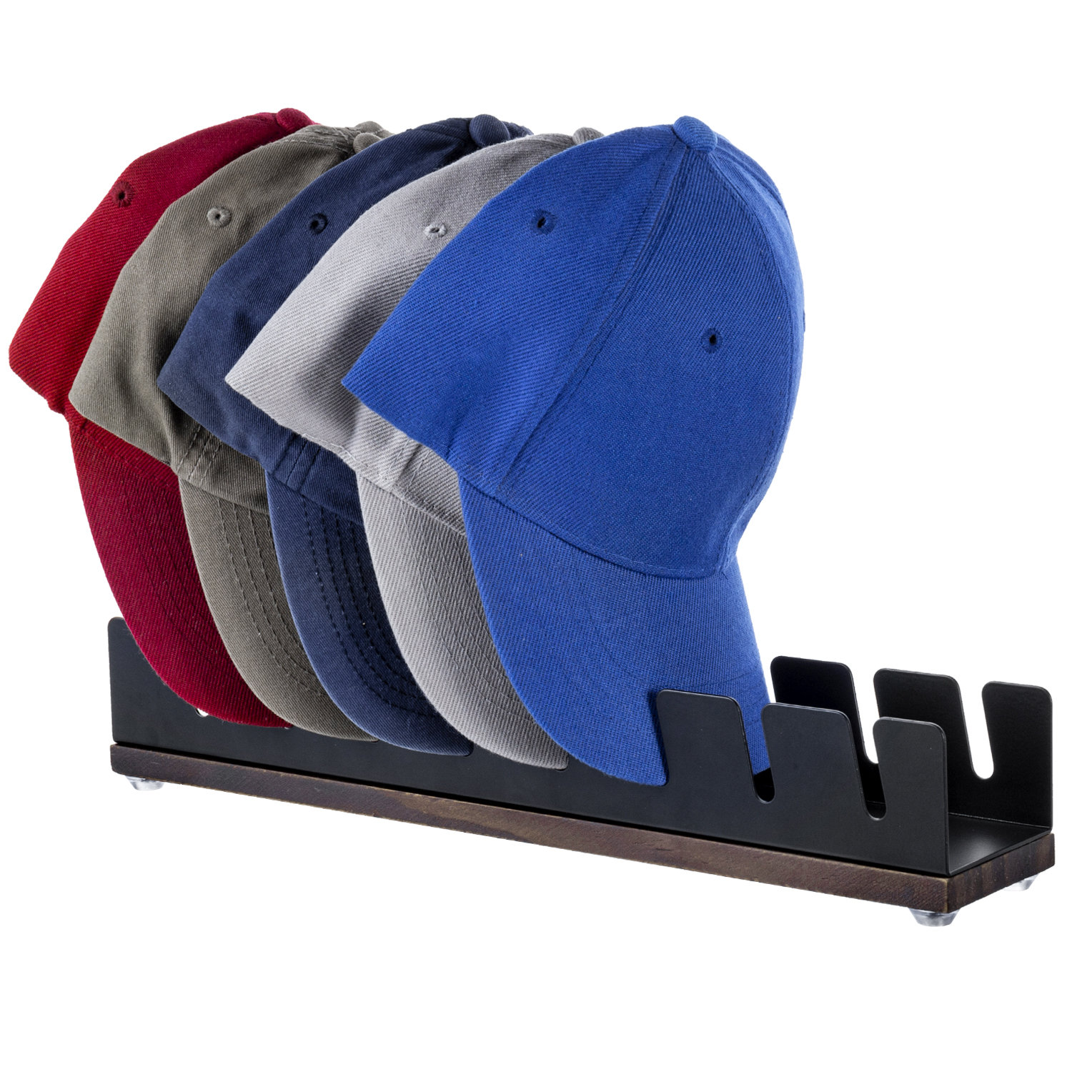 MY GIFT 8 Slot Tabletop Hat Storage Rack Organiser | Wayfair.co.uk