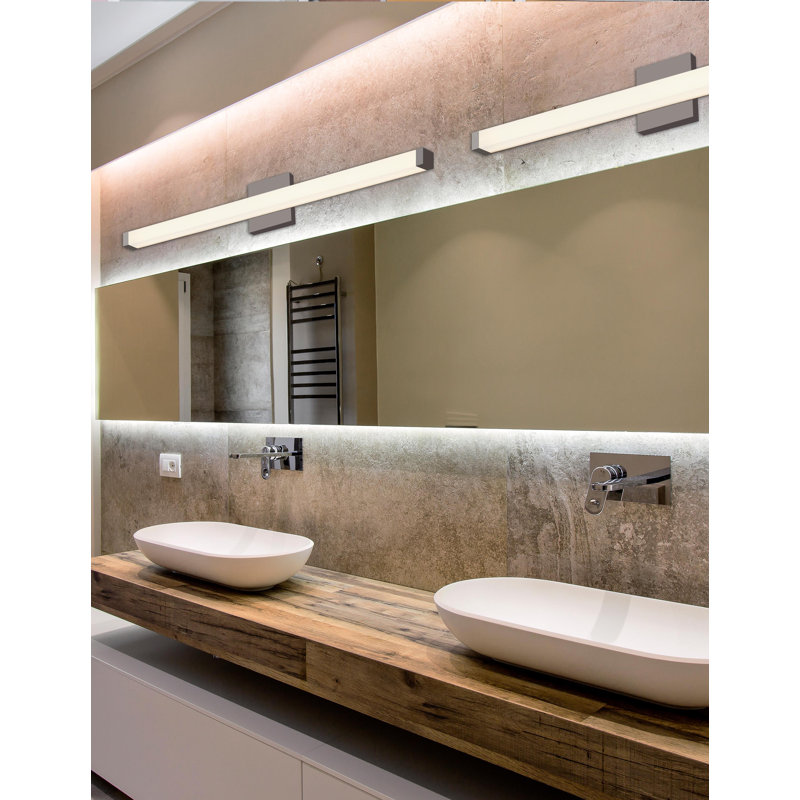 Wrought Studio™ Drashti Dimmable LED Bath Bar | Wayfair