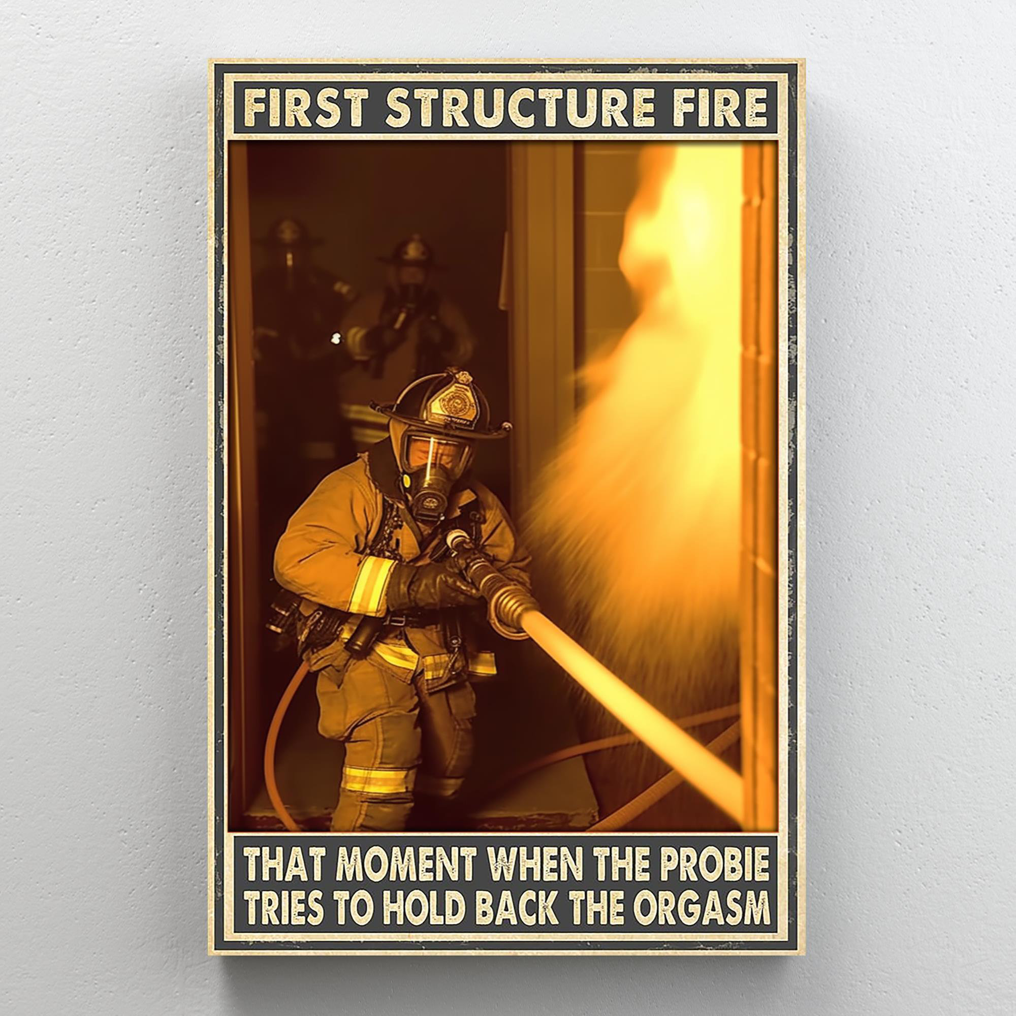 Trinx Firefighter First Structure Fire - 1 Piece Rectang Firefighter ...