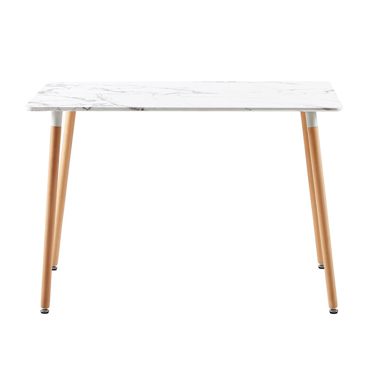 Isabelline Reese Solid Wood Base Dining Table | Wayfair.co.uk