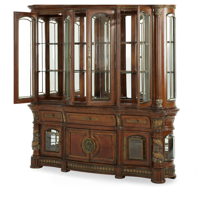 Michael Amini Villa Valencia Dining Cabinet | Wayfair