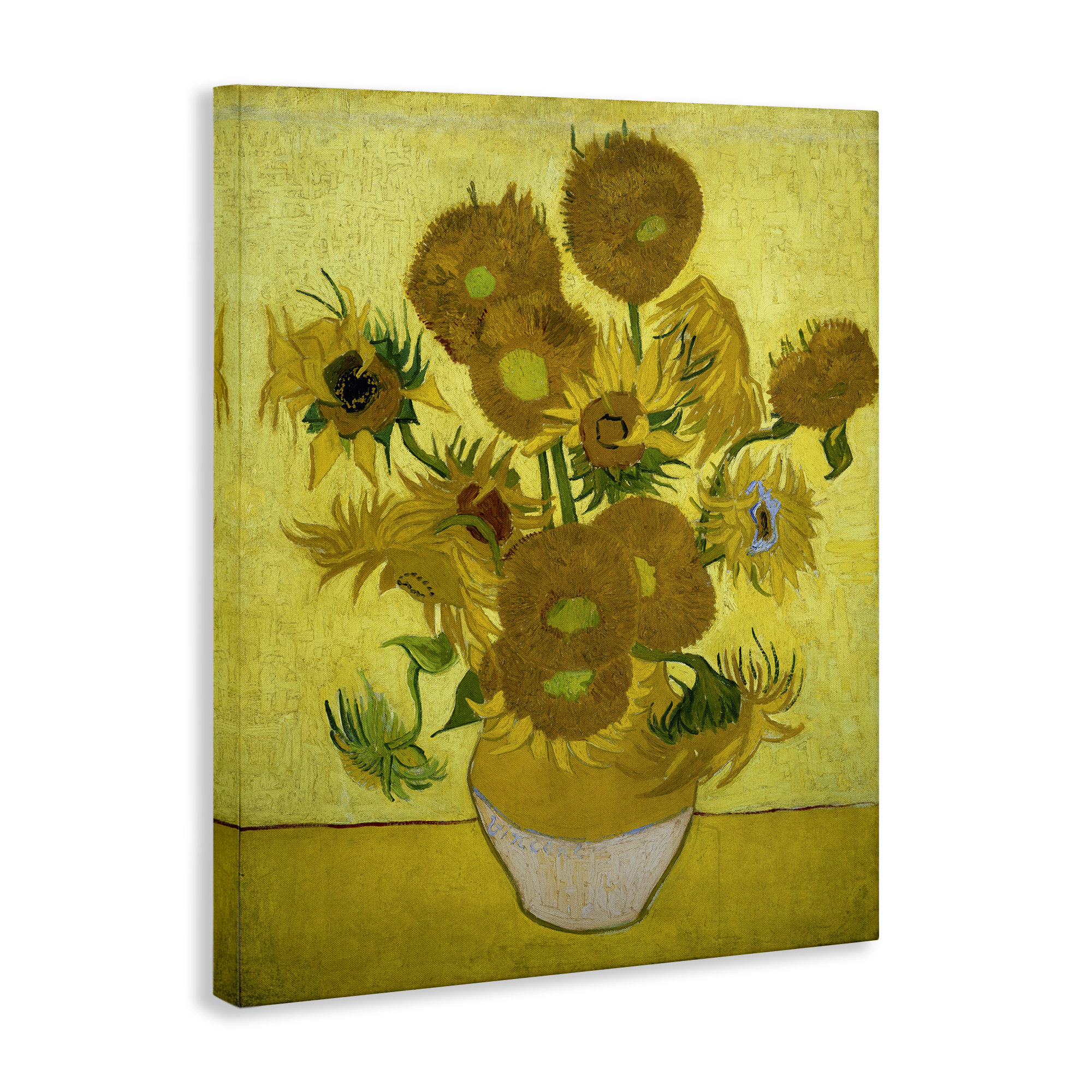August Grove® Van Gogh Yellow Sunflowers Canvas Wall Art by ...