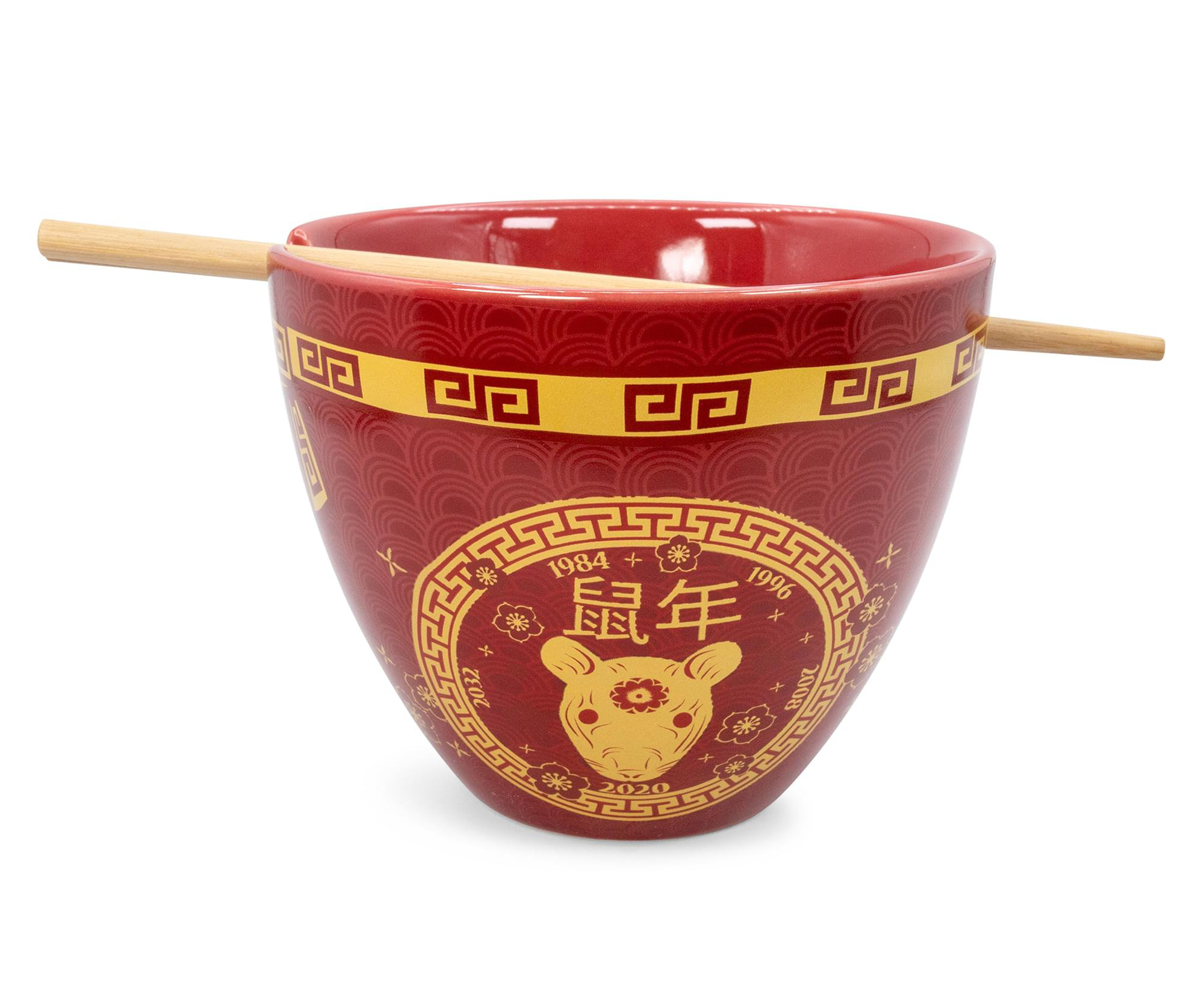 East Urban Home Year Of The Rat Chinese Zodiac 16-ounce Ramen Bowl And ...