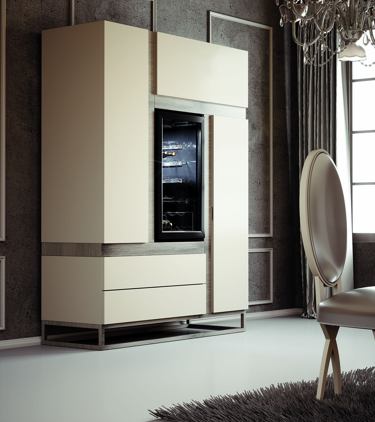 Class Design Home Azkary Bar Cabinet | Wayfair