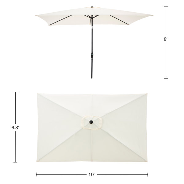 Wade Logan® Arjay 8 Pc Patio Dining Set Wood One 63" Table 6 Chairs ...