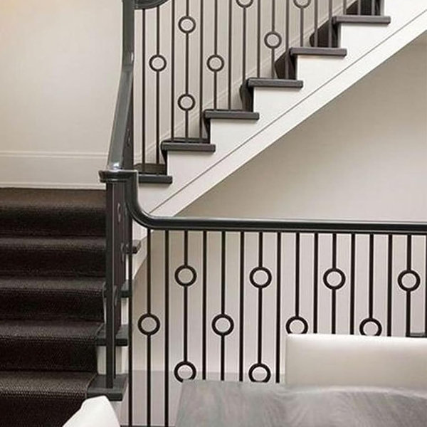 Sidasu 8Pcs Staircase Metal Balusters Decorative Banister Spindles ...