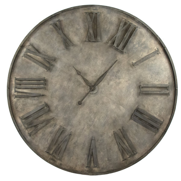 Zentique Anais Metal Analog Wall Clock | Perigold