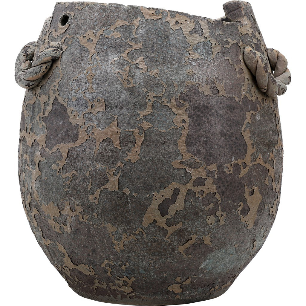 Danny's Fine Porcelain Pottery Pot Rusted Glaze Porcelain | Perigold