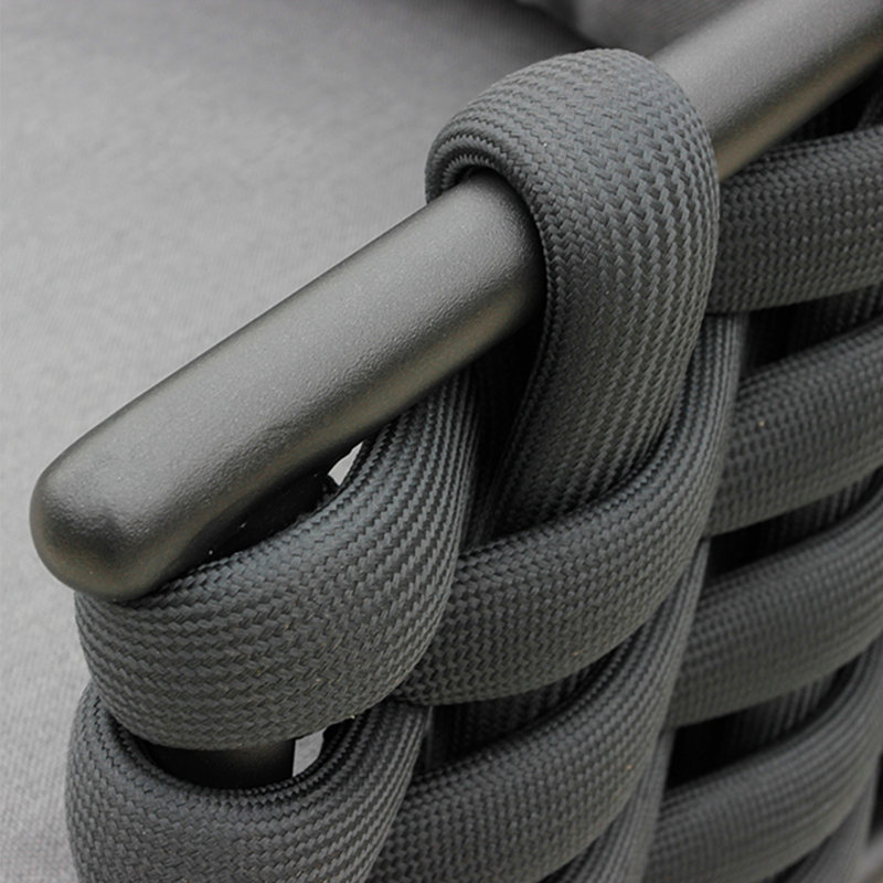 Elegance Furnishings Outdoor rope woven sofa waterproof shade | Wayfair