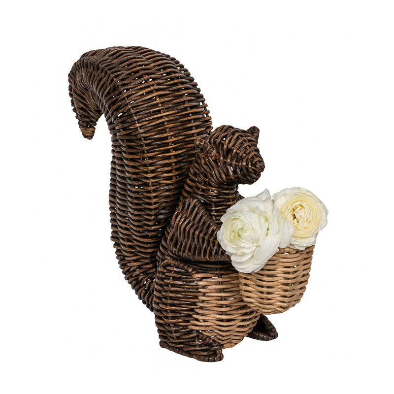 Juliska Devon Willow Squirrel Flameless Candle Holder | Wayfair