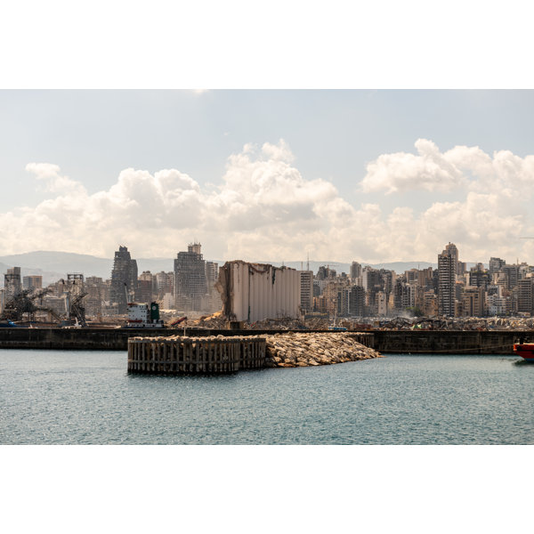 Ebern Designs View Of Beirut Port On Canvas by Paul Saad Print ...