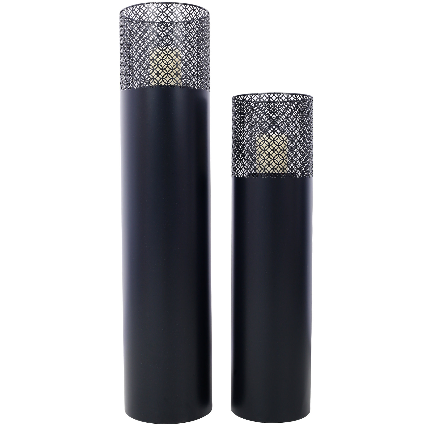 Hokku Designs Lantern Column, Set of 2, Decorative Column for Garden in ...