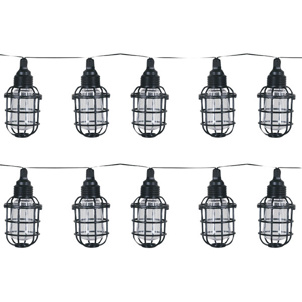 Dakota Fields Luxform Lighting Corsica Solar String Light with 10 LEDs ...