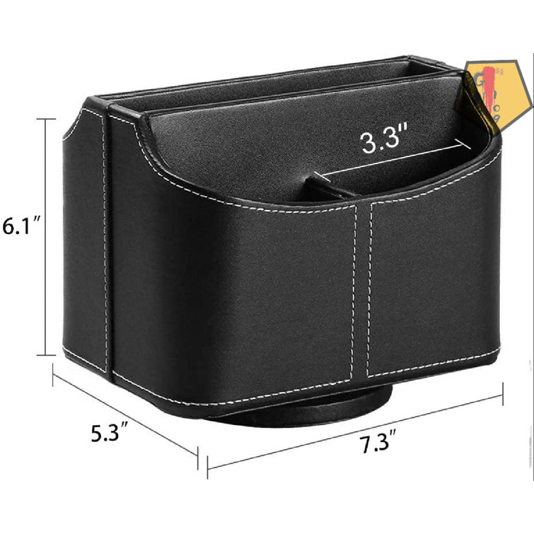 GN109 Faux Leather Desk Organizer - Wayfair Canada