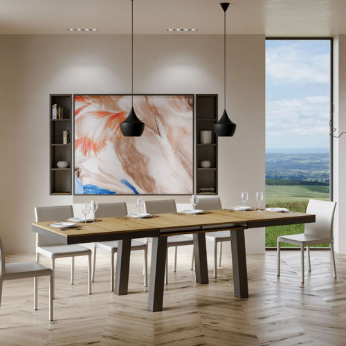 Itamoby Extendable Table Bridge Evolution with Anthracite Structure ...