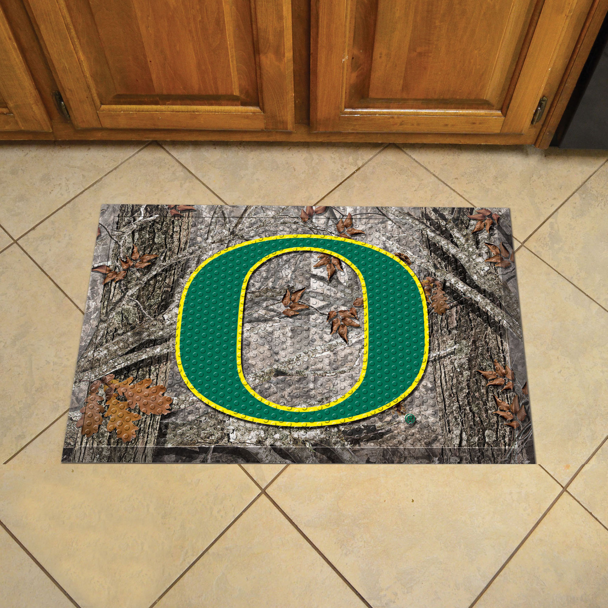 FANMATS Ingles University of Oregon 30 in. x 19 in. Non-Slip Outdoor ...