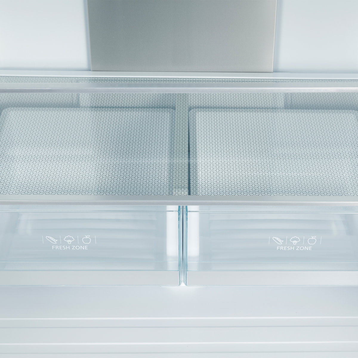 Cosmo 30 in. 17.5 cu. ft. Counter Depth 3-Door French Door Refrigerator ...