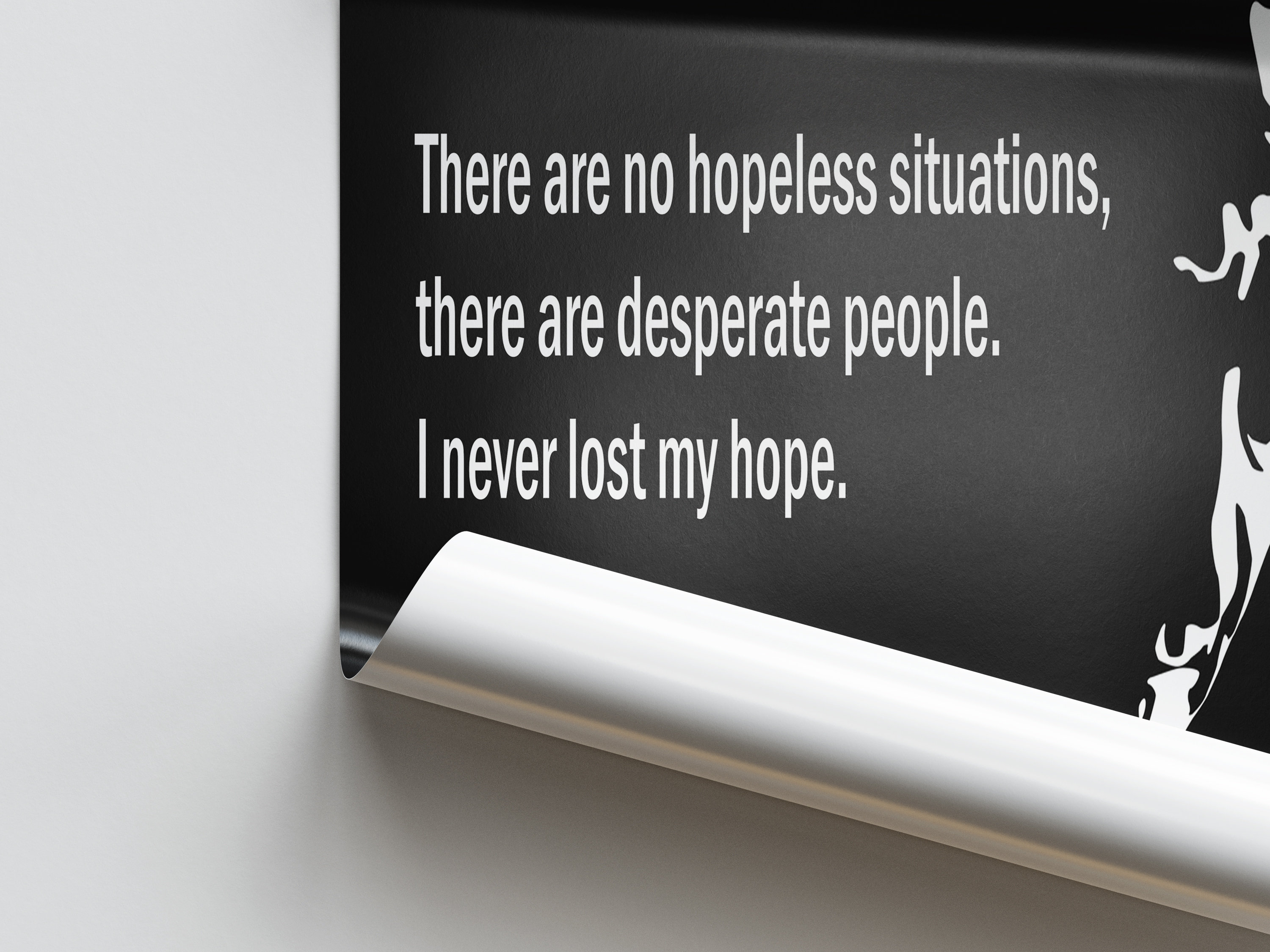 Trinx Ataturk, Motivational Canvas, There Are No Hopeless Situations ...