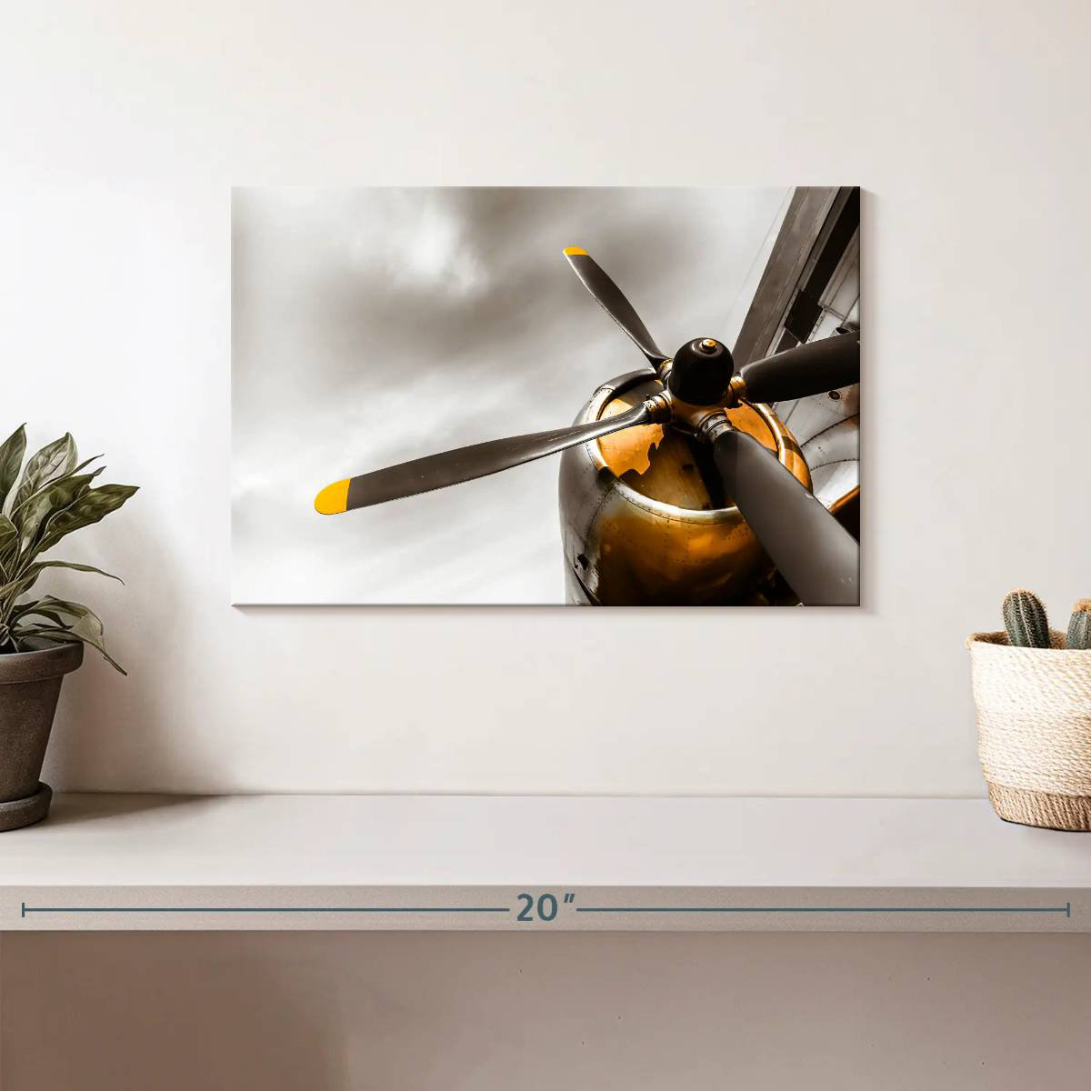 Elephant Stock Yellow Propeller Airplane | Wayfair