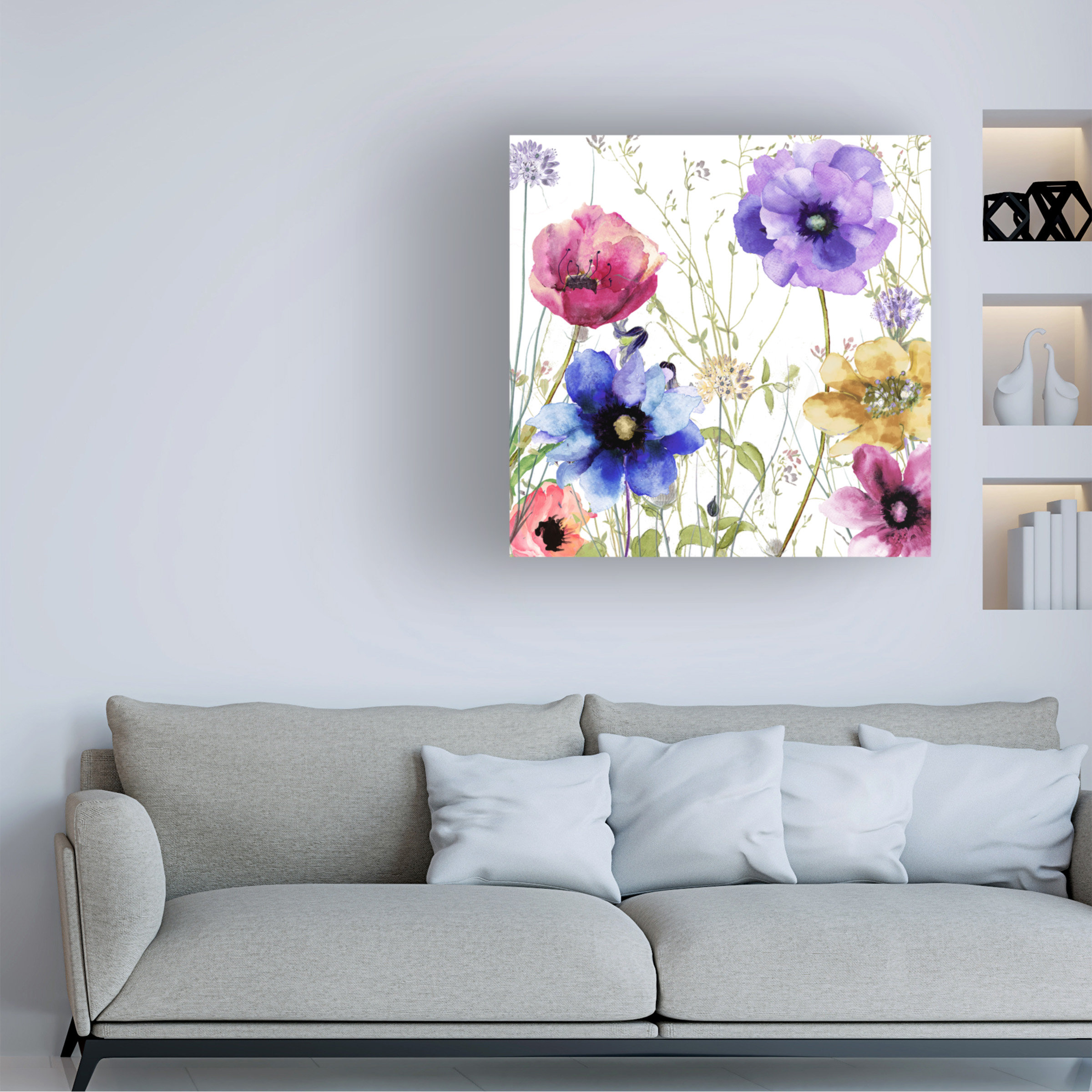 Ebern Designs Bolog Sasha Summer Diary Ii Canvas Art | Wayfair