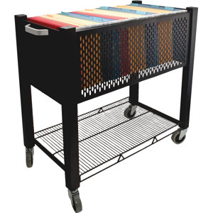 Vertiflex File Cart with Wheels & Reviews | Wayfair