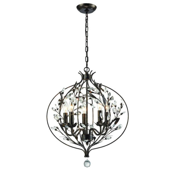 Rosdorf Park Jaquesha 5 - Light Globe Chandelier - Wayfair Canada