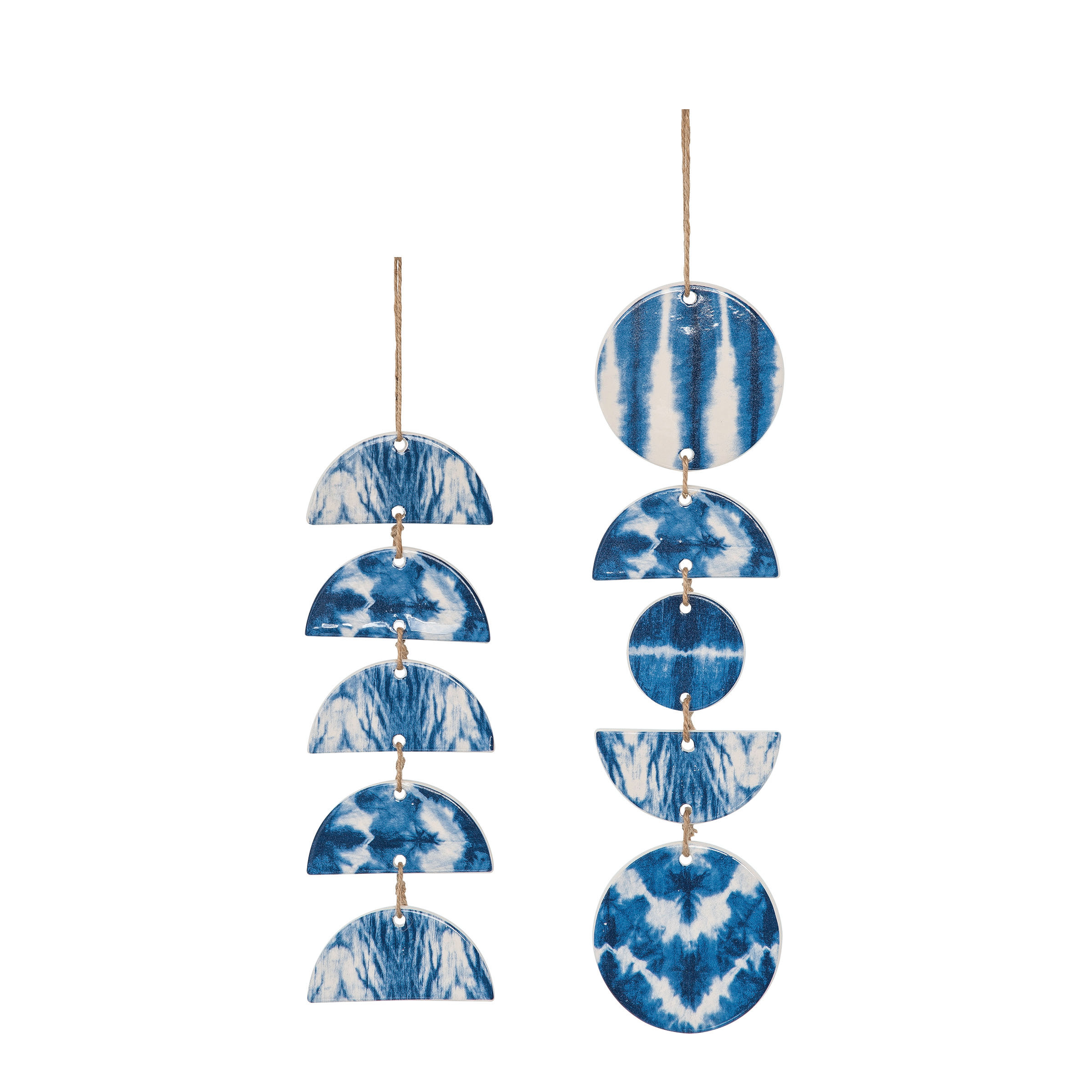 Wrought Studio™ Short Dol Shibori Wall Hanging Set of 2 Spring Home ...
