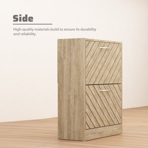 Wade Logan® 12 Pair Shoe Storage Cabinet & Reviews | Wayfair