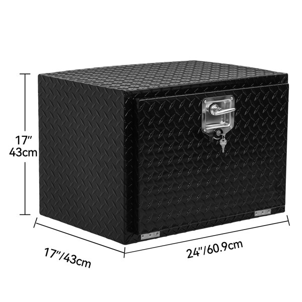WFX Utility™ Aluminum Diamond Plate Chest Box | Wayfair