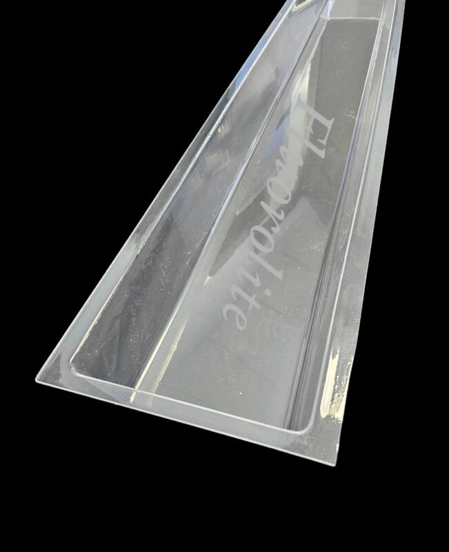 17 Stories F-8013: Clear Vapor Tite Lens | Flat Flange | OD: 50" Length ...