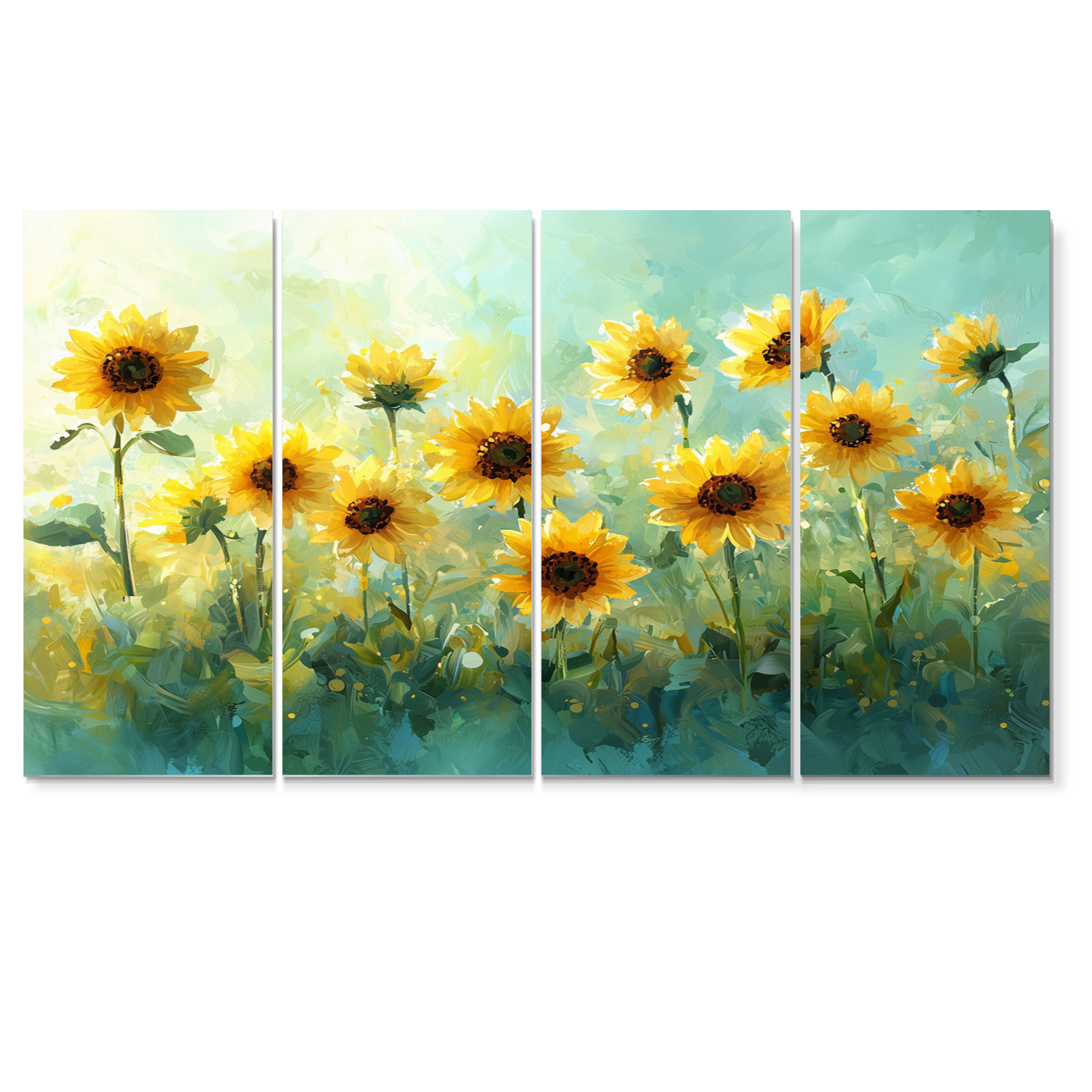 August Grove® Dondria - - Sunflowers Wall Decor - Traditional Wall Art ...