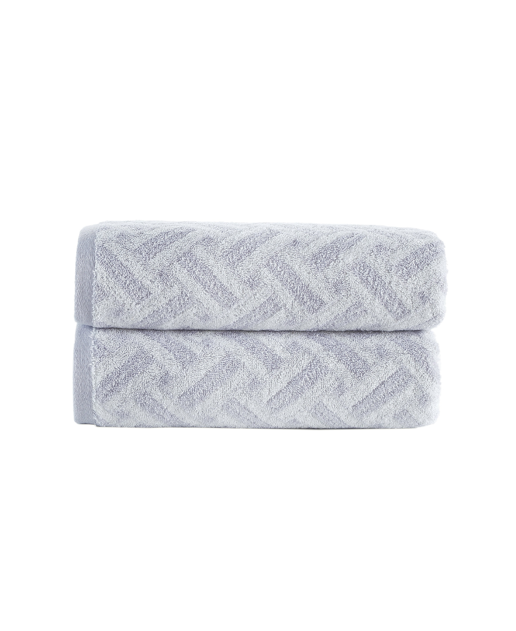 Brooks Brothers Criss Cross Stripe 2 Pcs Bath Towels | Wayfair