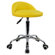 Inbox Zero Backed Adjustable Height Ergonomic Lab Stool with Wheels ...