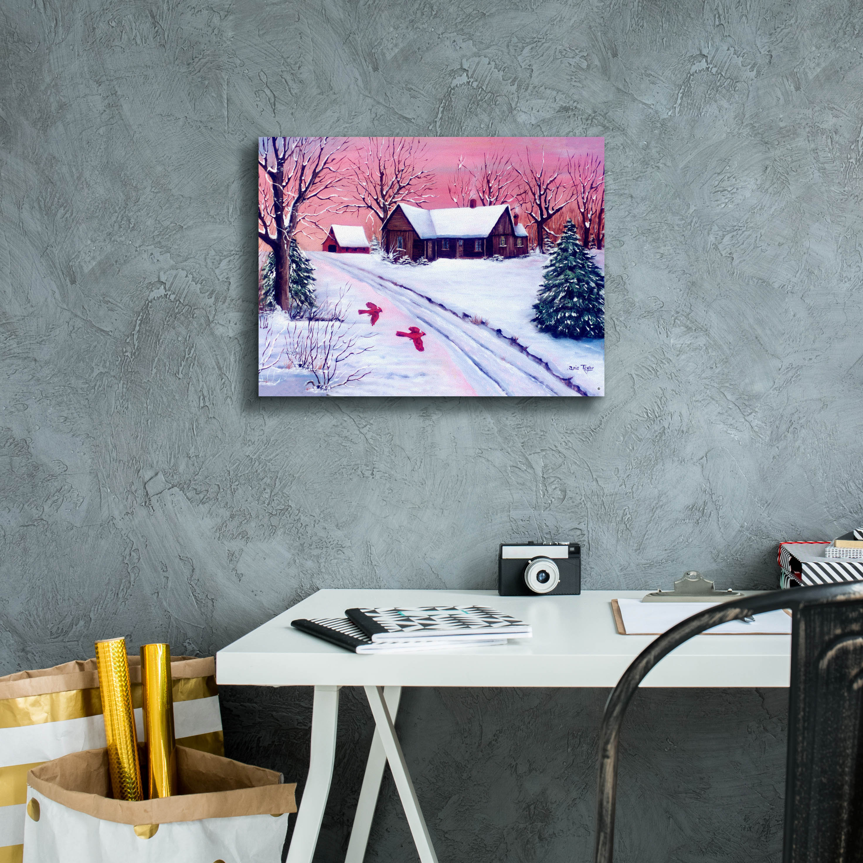 August Grove " Red Dawn " by Arie Reinhardt Taylor - Wayfair Canada