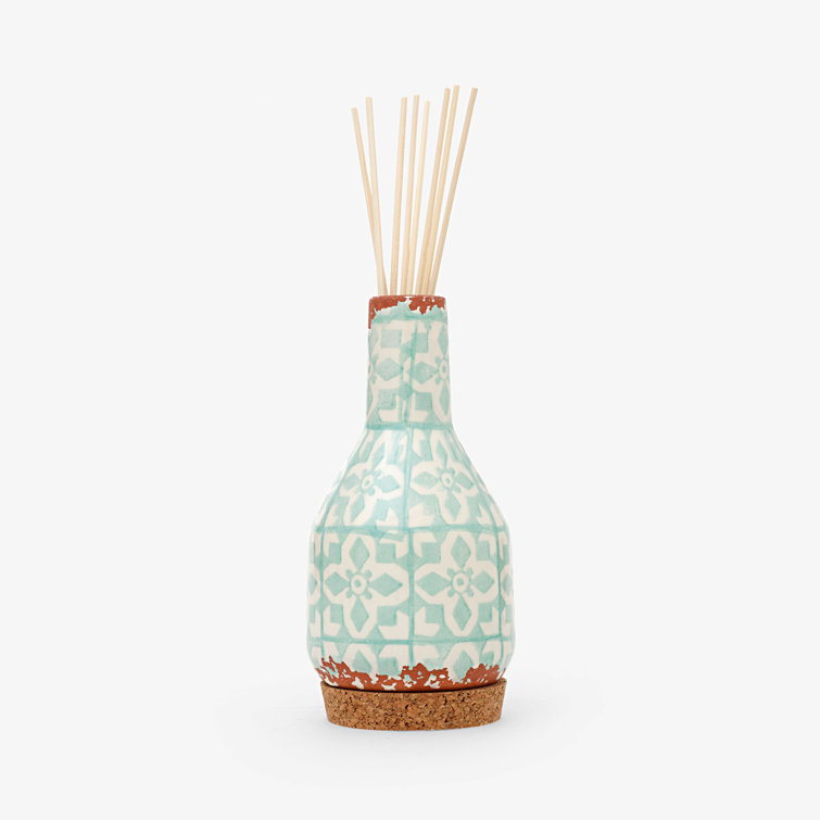 Fleur De Lis Living Mikado Mint Diffuser With Rattan Reeds, 150 Ml ...