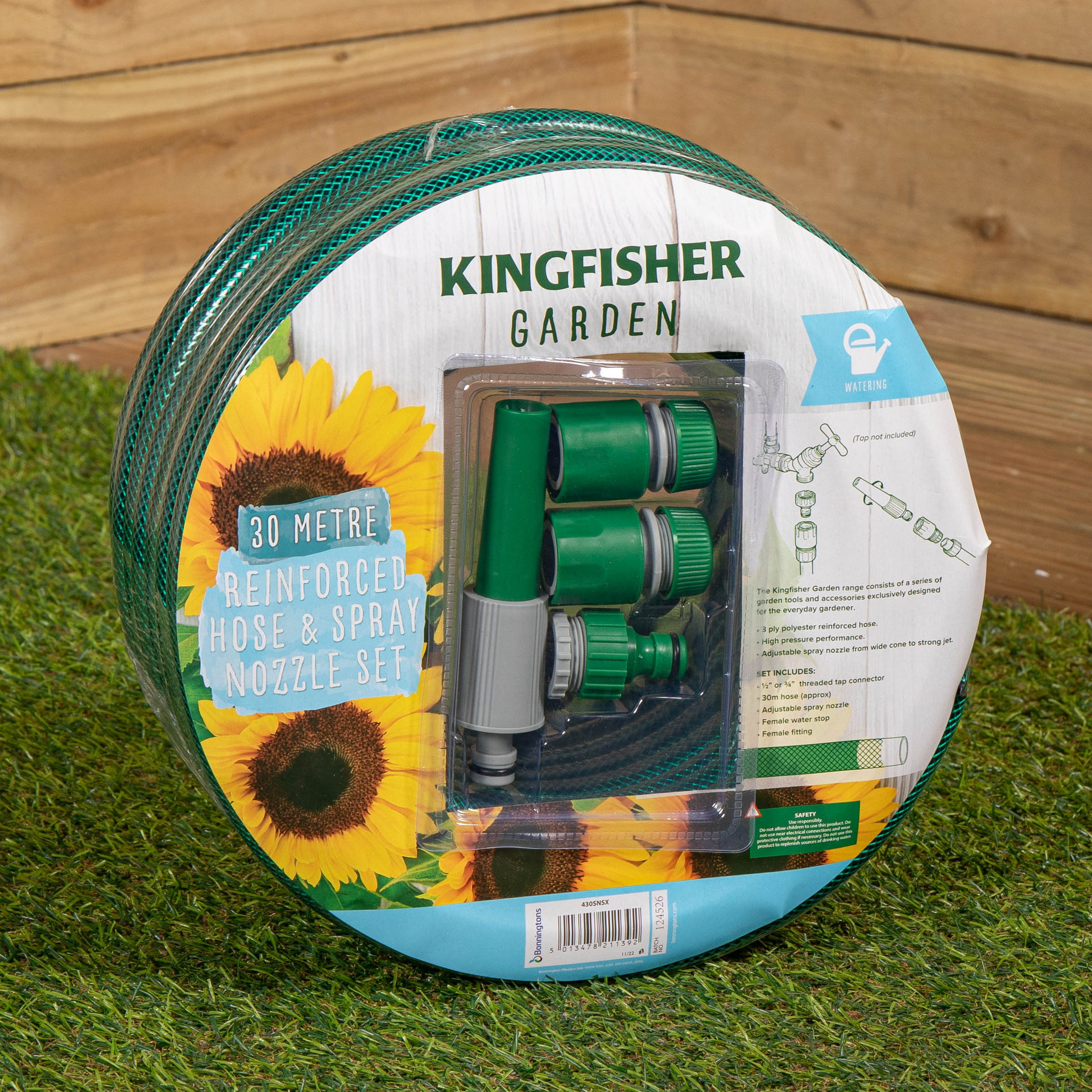 Samuel Alexander 30M Garden Hose And Spray Nozzle Set (430SNSX ...