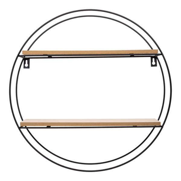 Ivy Bronx Tablette murale ronde décorative Gurdon et Commentaires ...