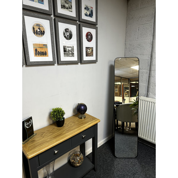 Andrew Gerard Mirrors Metal Rectangle Floor Mirror | Wayfair.co.uk