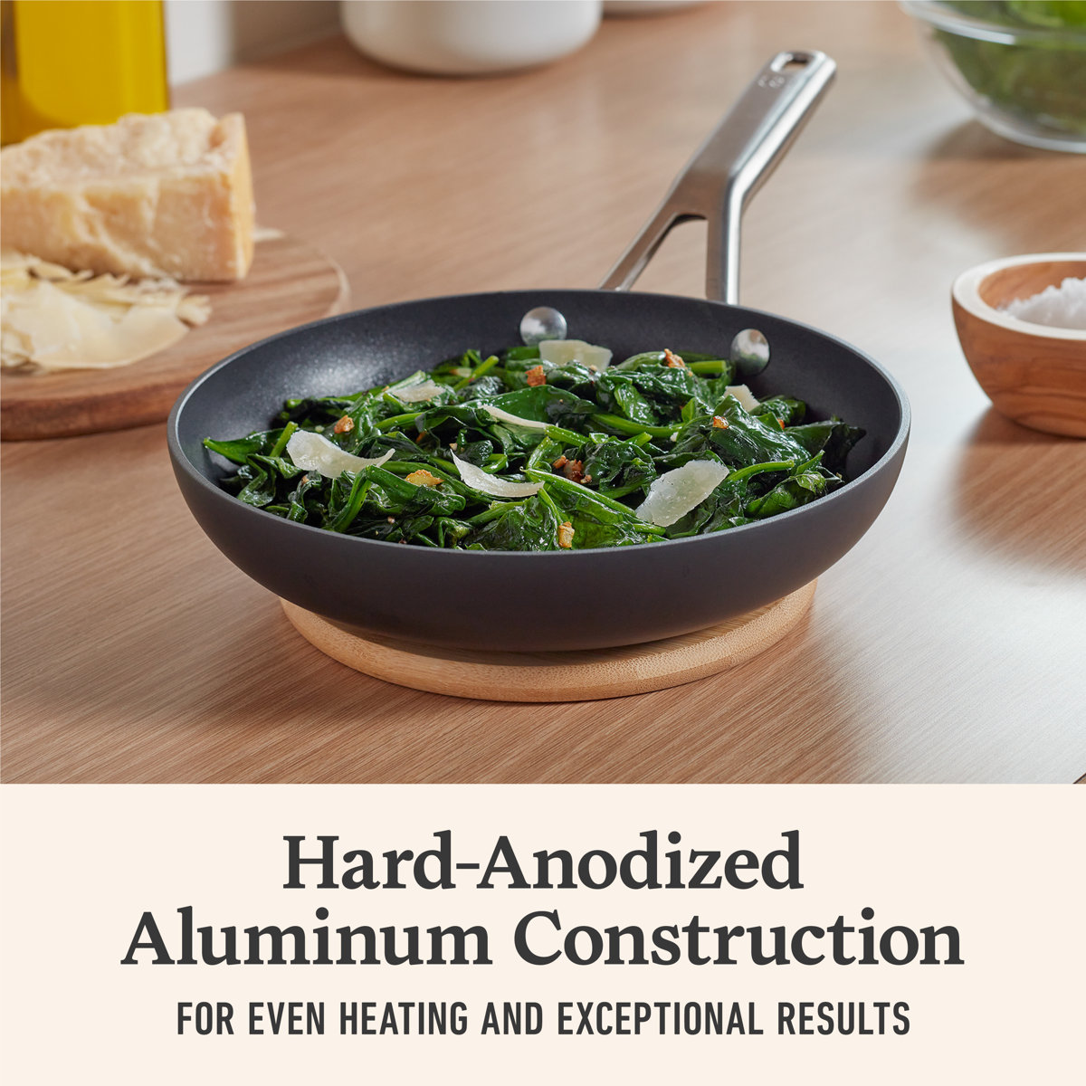 Calphalon Hard-Anodized Nonstick 8" and 10" Frying Pan Set & Reviews ...