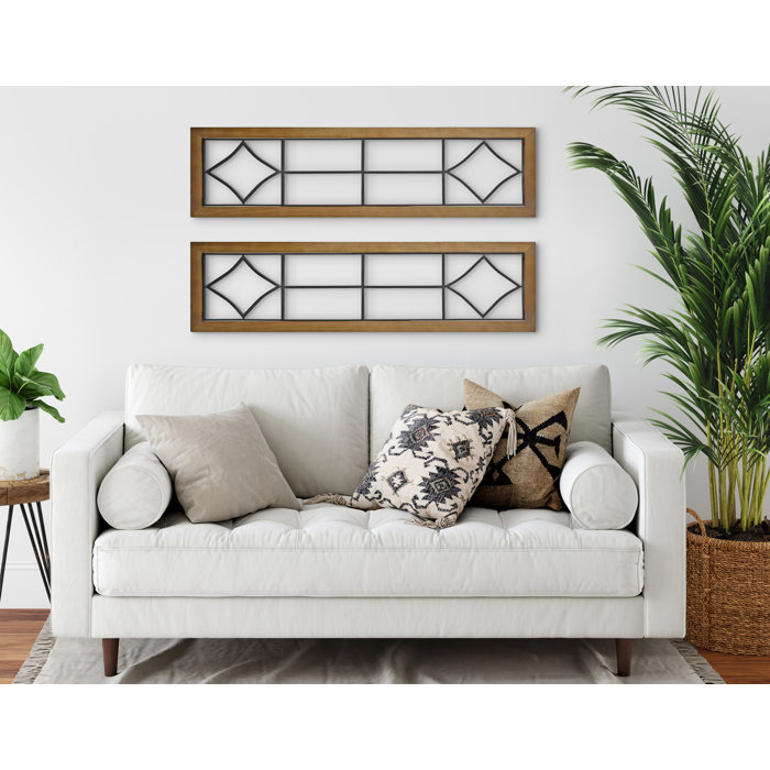 Red Barrel Studio® Brenham Traditional Abstract Wall Decor on Solid ...