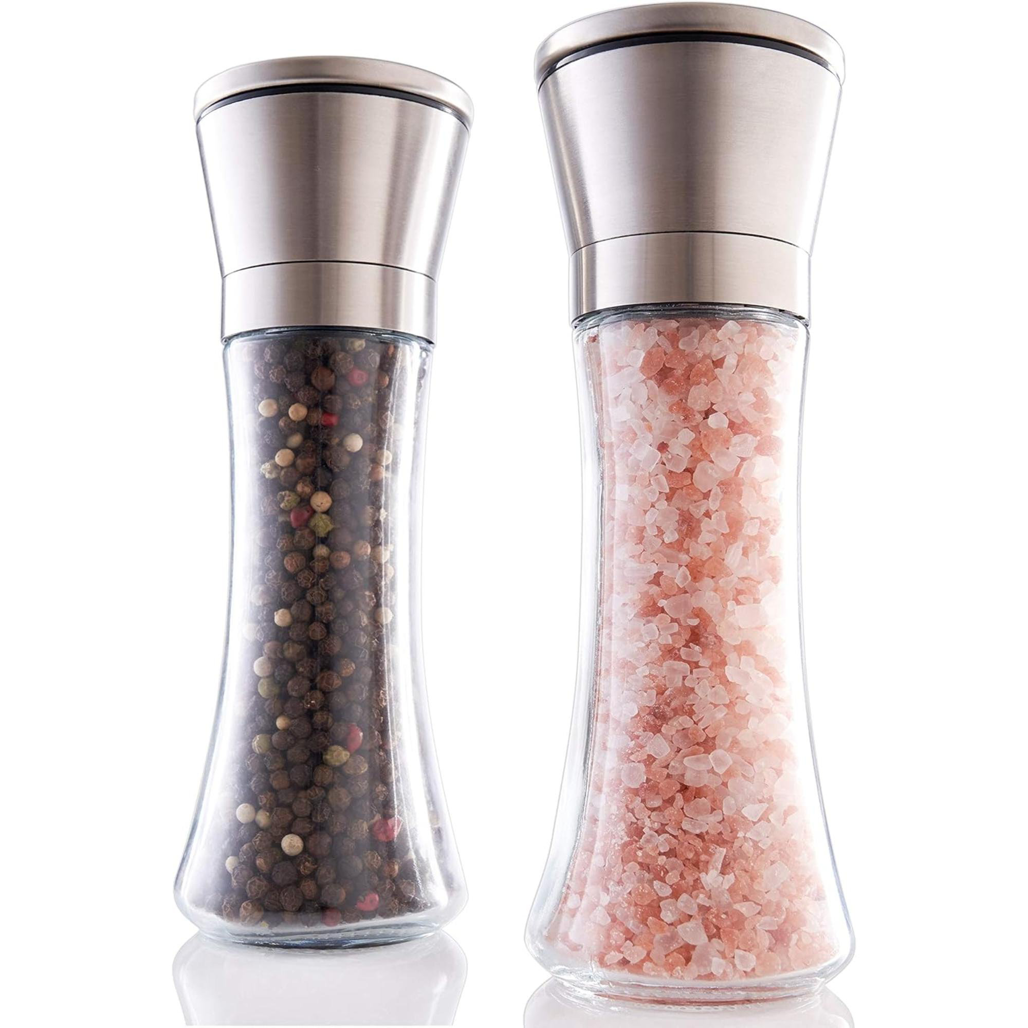 Textiles Hub Gorgeous Salt And Pepper Grinder Set Refillable Combo ...